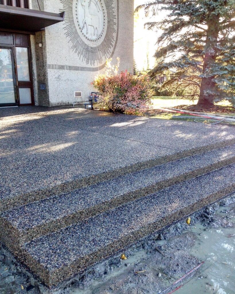 Advantages of Concrete Stairs - Omega 2000 Cribbing Inc.